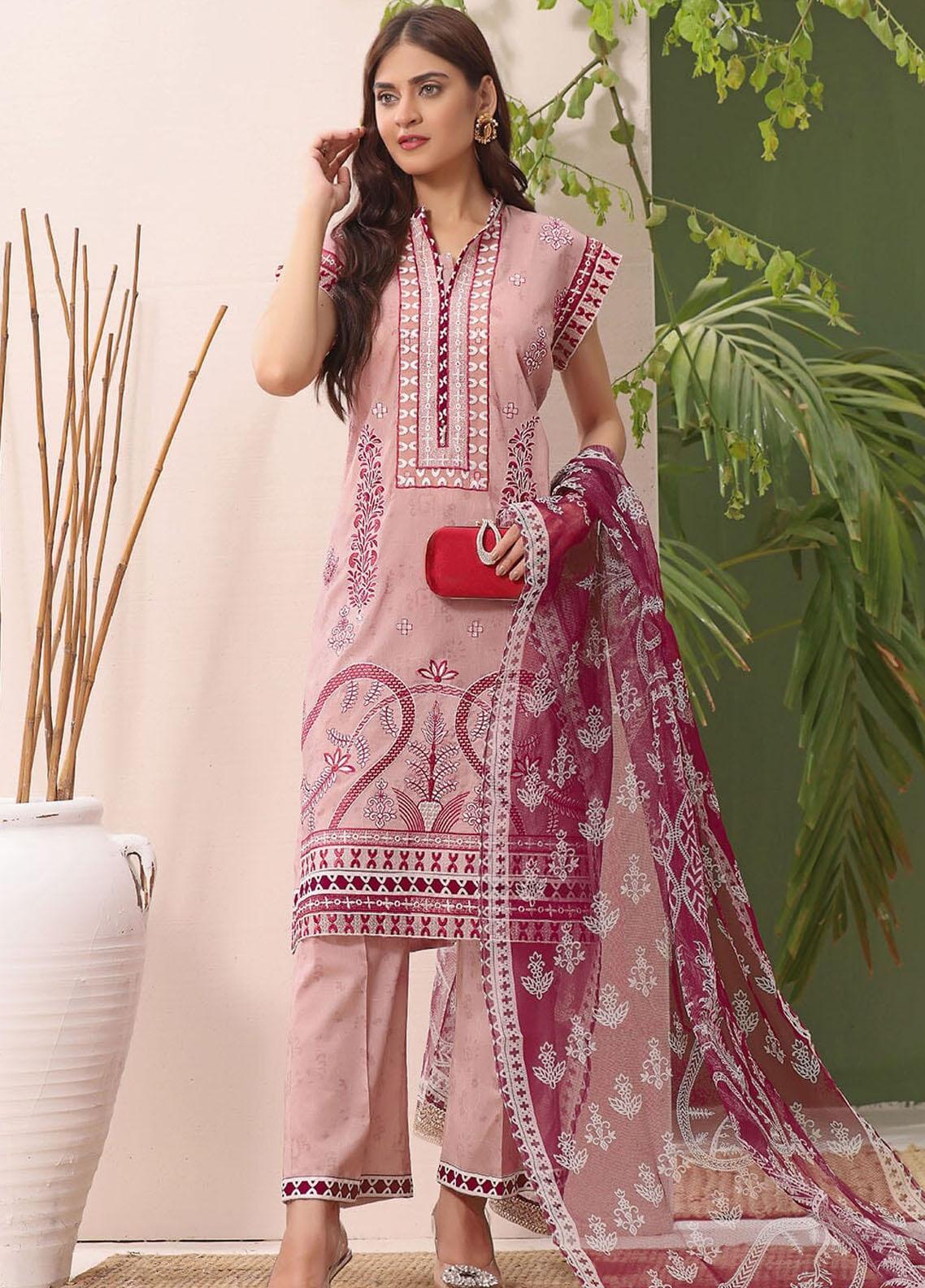 Ainy By Khas Embroidered Lawn Suits Unstitched 3 Piece KHS23AN3 KCNE-1944 - Summer Collection ...