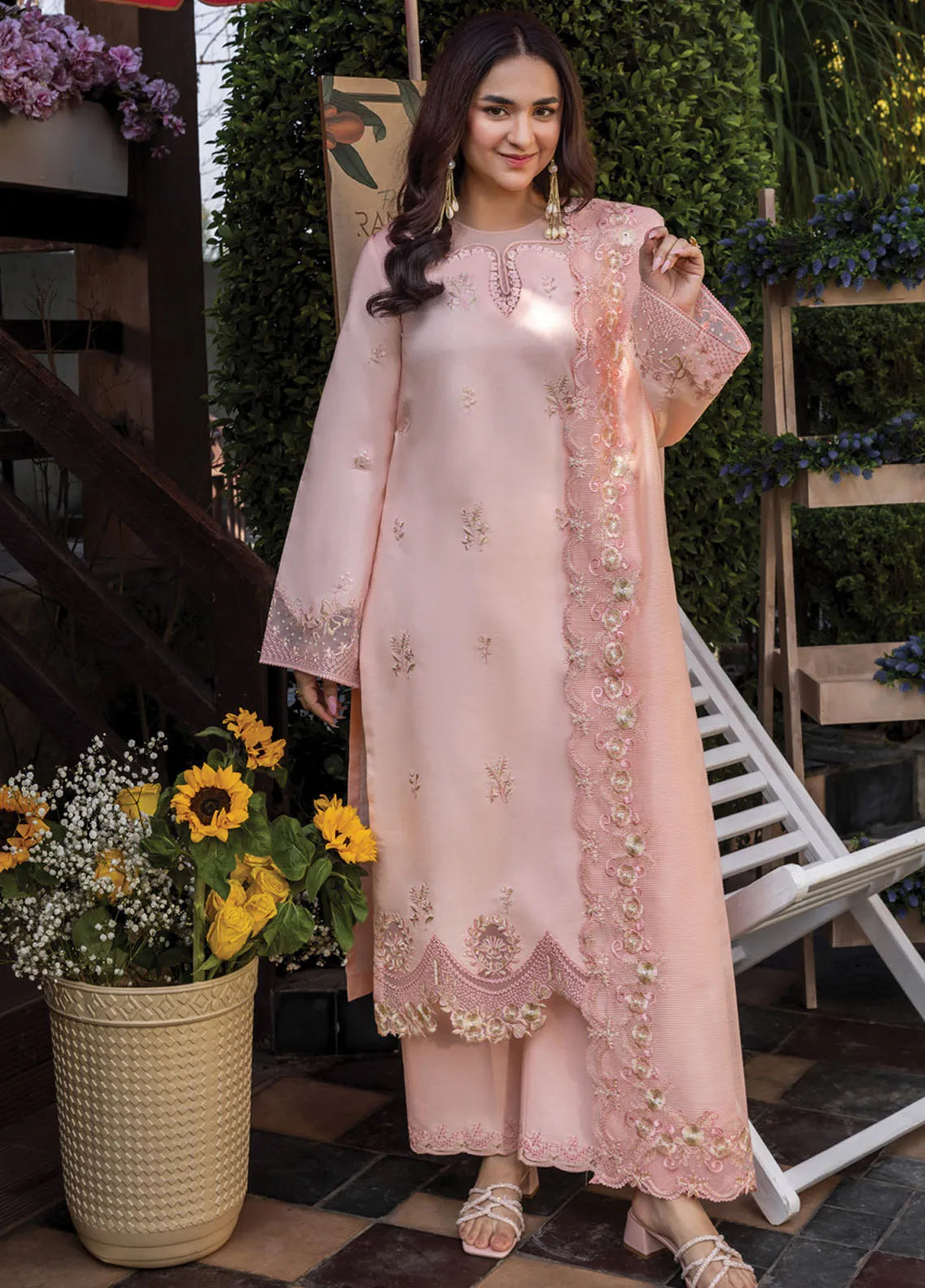 Florence by Rang Rasiya Embroidered Lawn Suit Unstitched 3 Piece RR25F D-03 Eshal - Summer ...