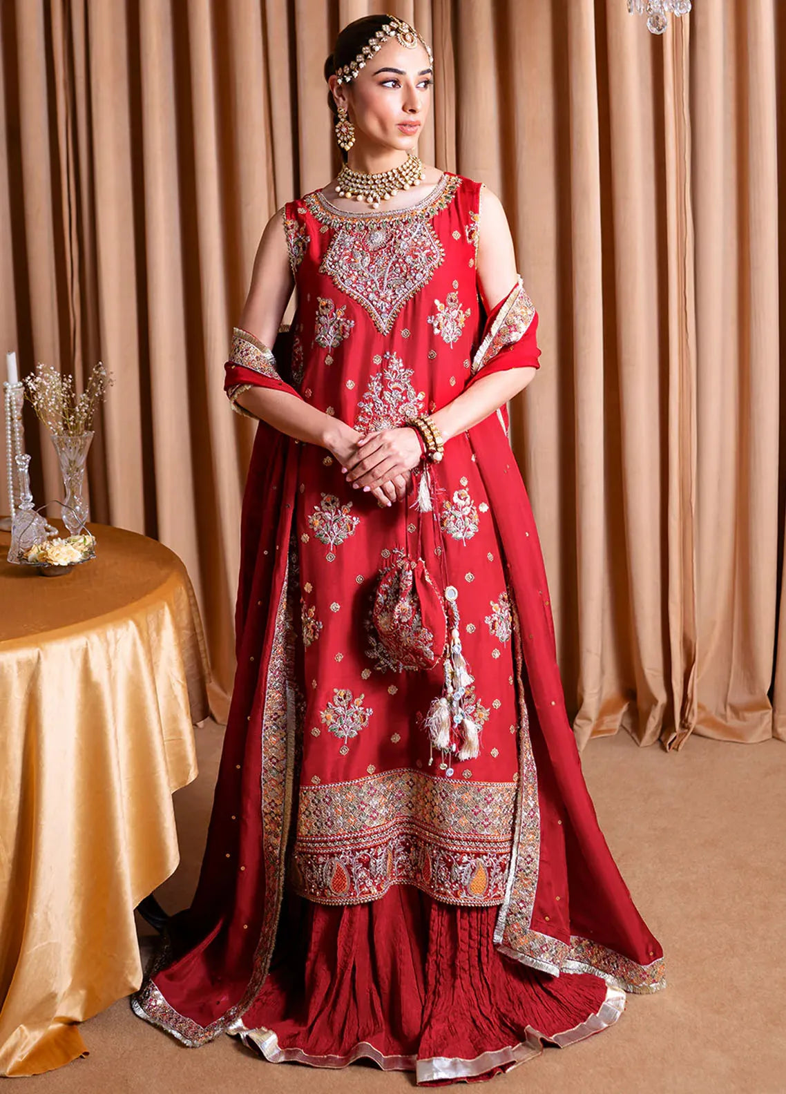 Rema by Faiza Faisal Embroidered Organza Suit Unstitched 3 Piece FFX24R D-04 Zaina - Formals ...