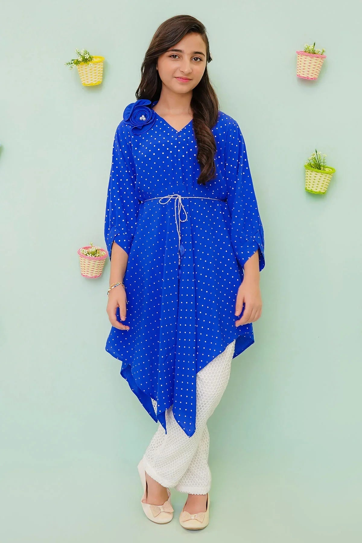 Ochre RTW Printed Cotton Girls 2 Piece OFW-FC-06 - Winter Collection ...