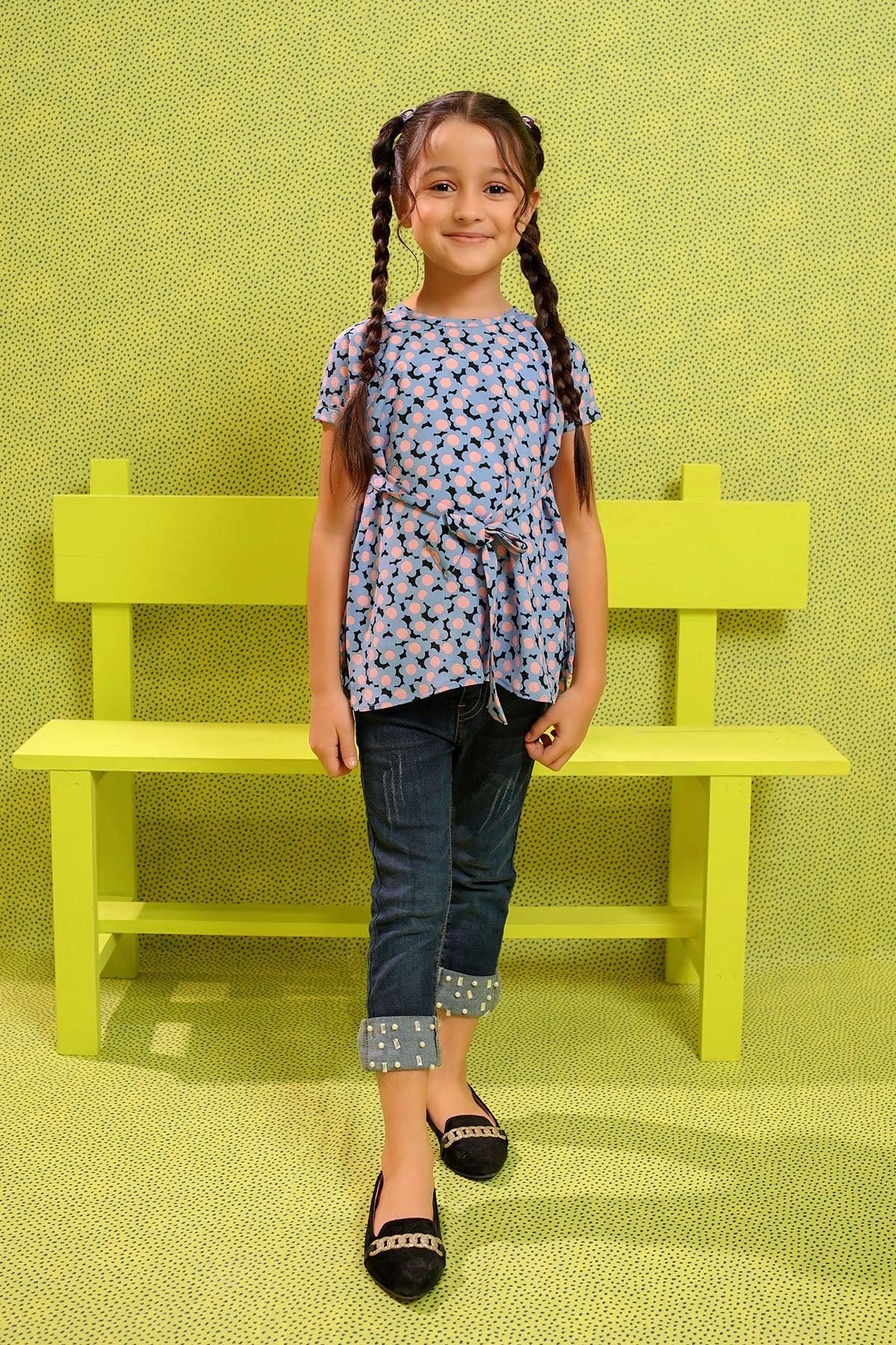 Ochre RTW Printed Girls 1 Piece Georgette Top INWT-02 - Winter ...