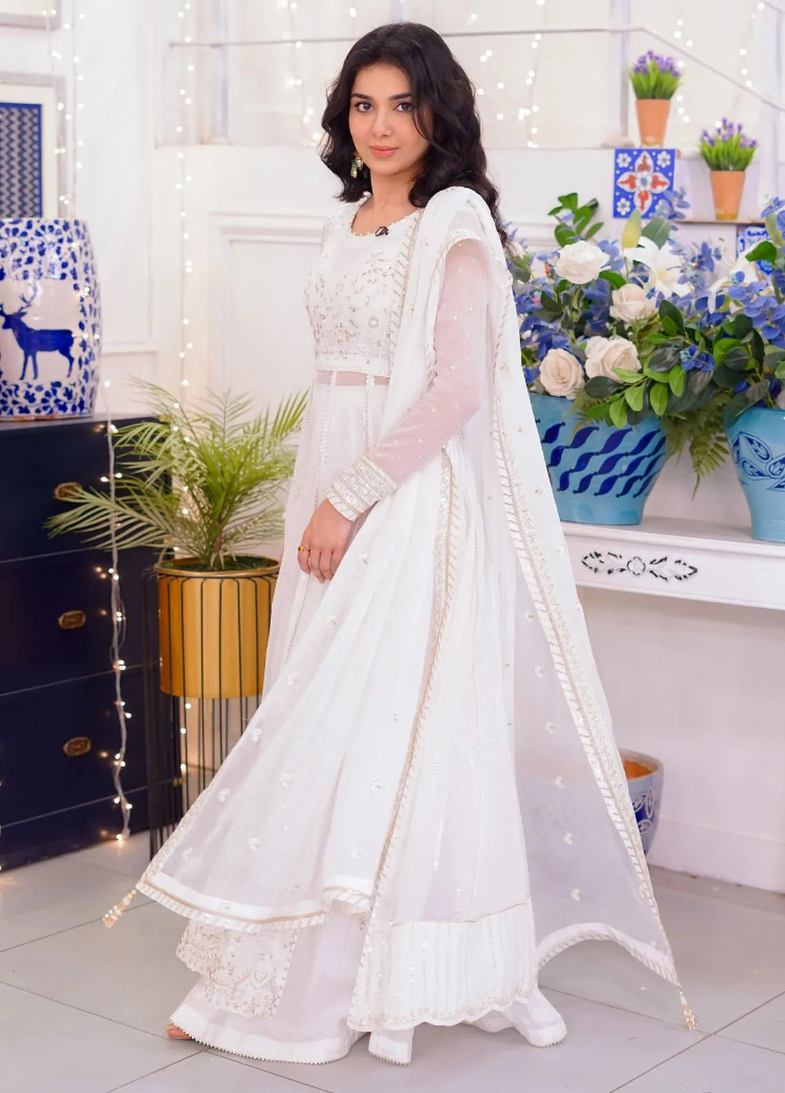 Afsana By Sheen Embroidered Chiffon Suit Unstitched 4 Piece SSL24A ...