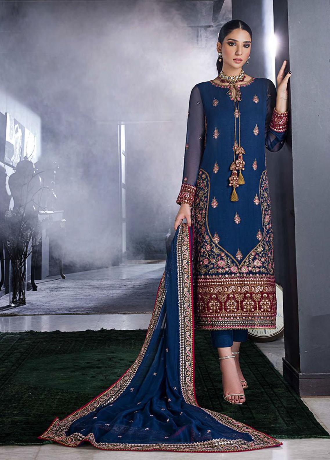 The Ramsha Edit by Asim Jofa Embroidered Suits Unstitched 3 Piece ...