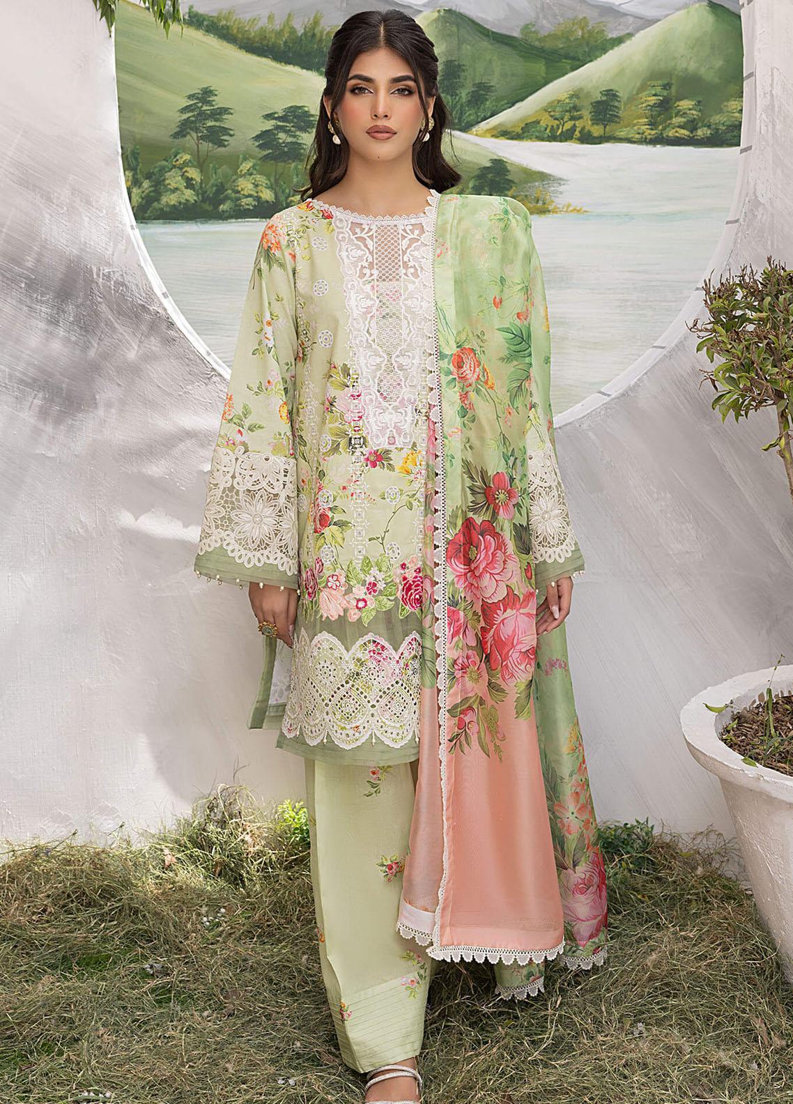 Aleyna By Asifa & Nabeel Embroidered Lawn Suits Unstitched 3 Piece ...