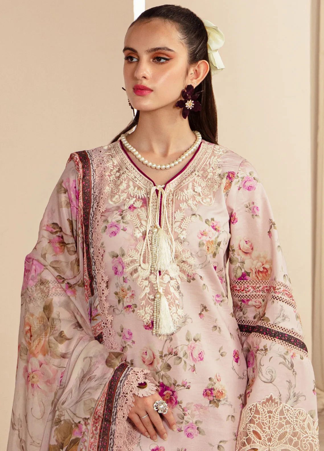 Alif Affordable by Ajr Embroidered Lawn Suit Unstitched 3 Piece AJR24AA ...