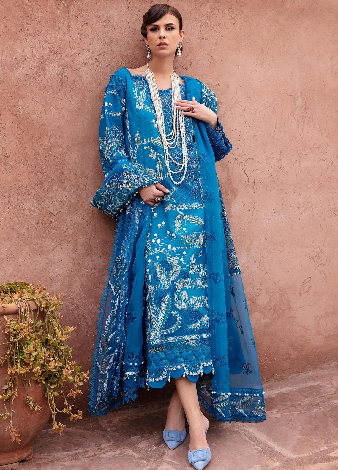 Amaani By Republic Womenswear Embroidered jacquard Suits Unstitched 3 ...