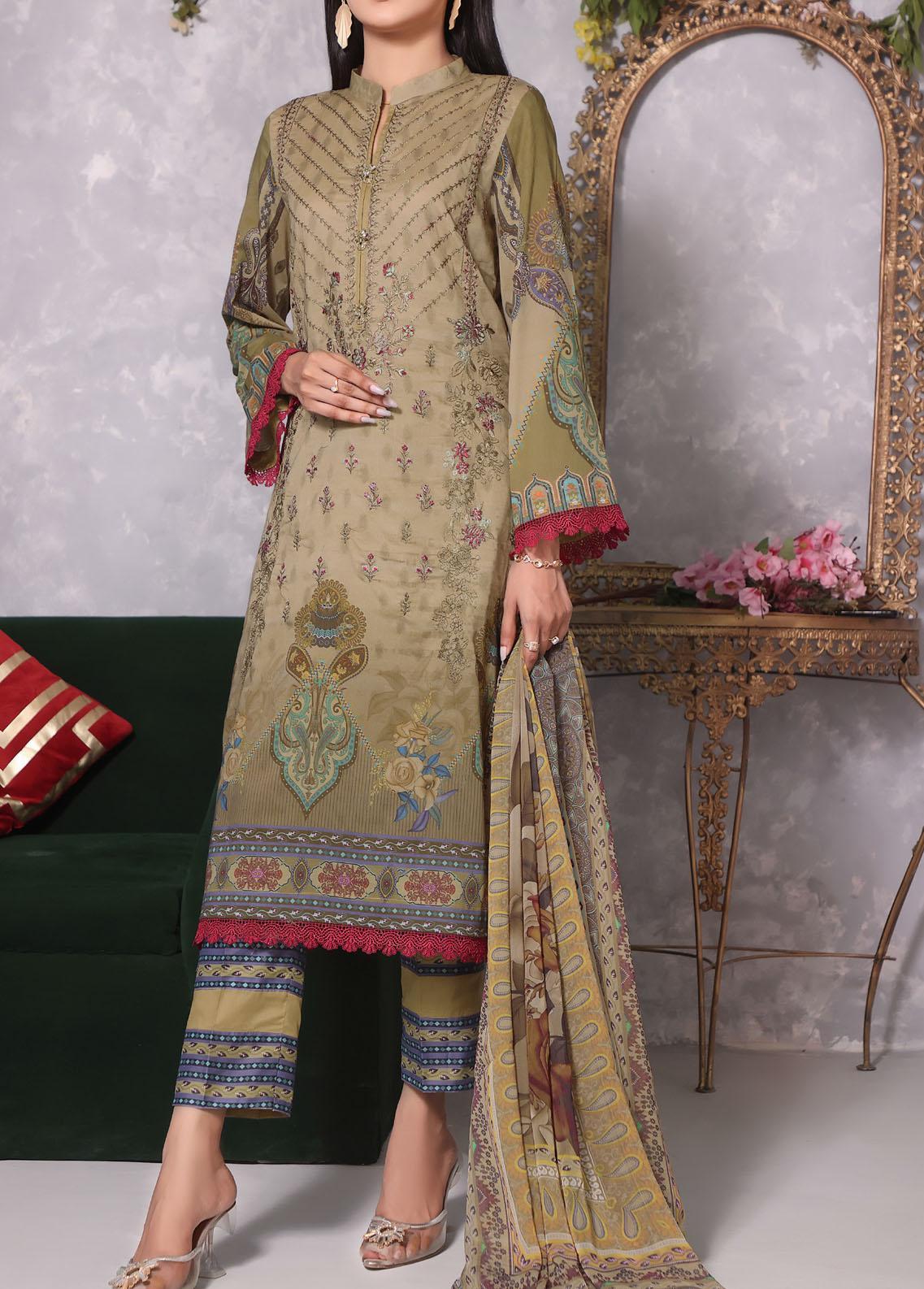 Ayesha Alishba By VS Textiles Embroidered Lawn Suits Unstitched 3 Piece ...