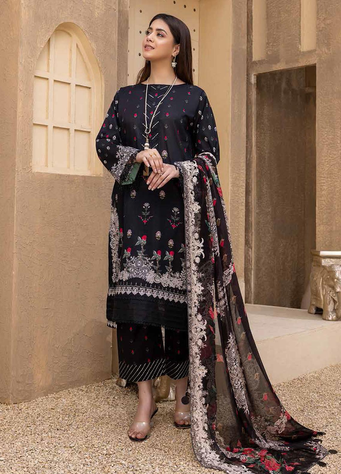 Charizma Embroidered Lawn Suits Unstitched 3 Piece CRZ22ML-4 PEC-35 ...
