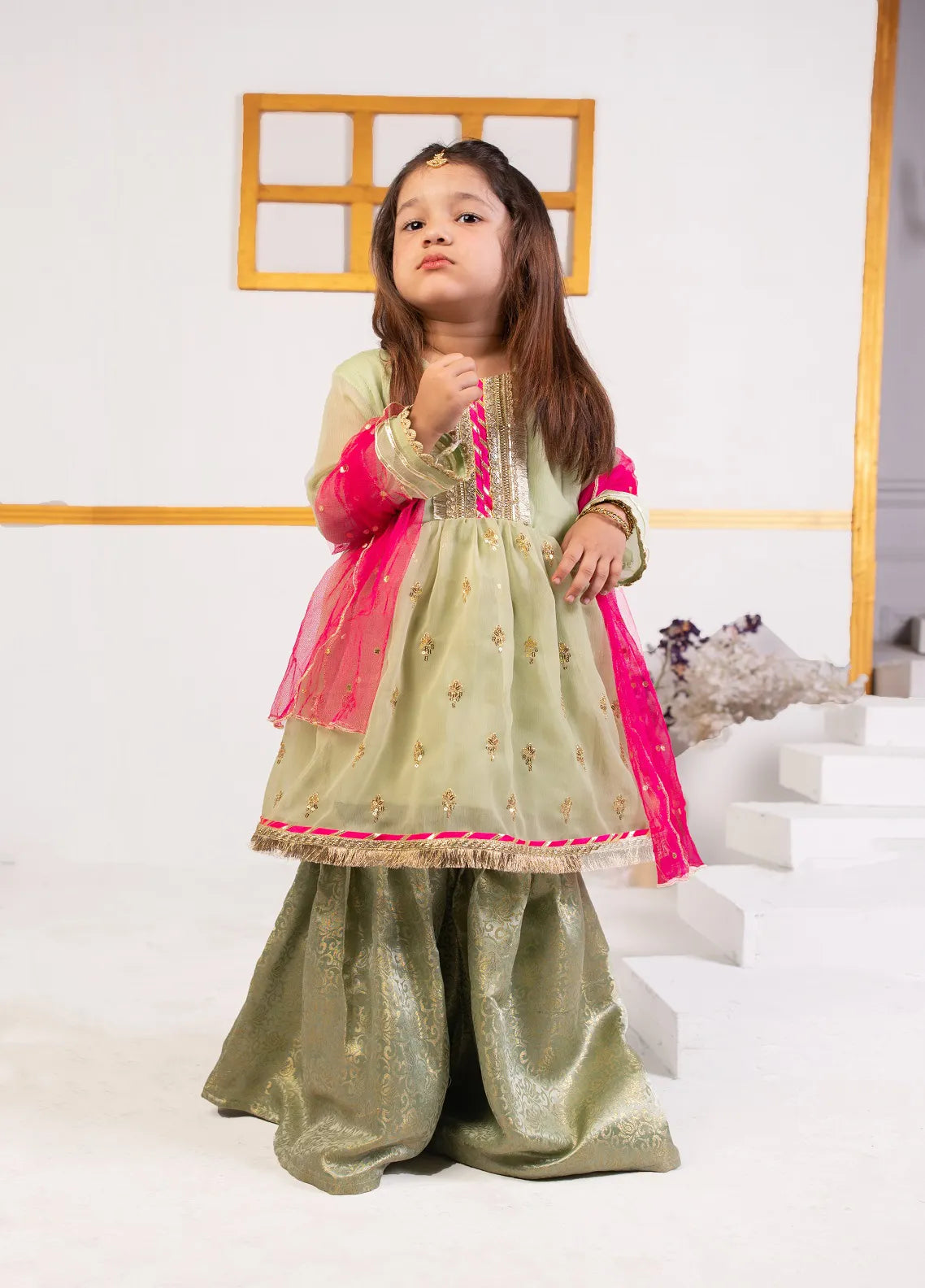 Cheeco Chic Pret Embroidered Chiffon banarsi 3 Piece Suit NCMP22 ...