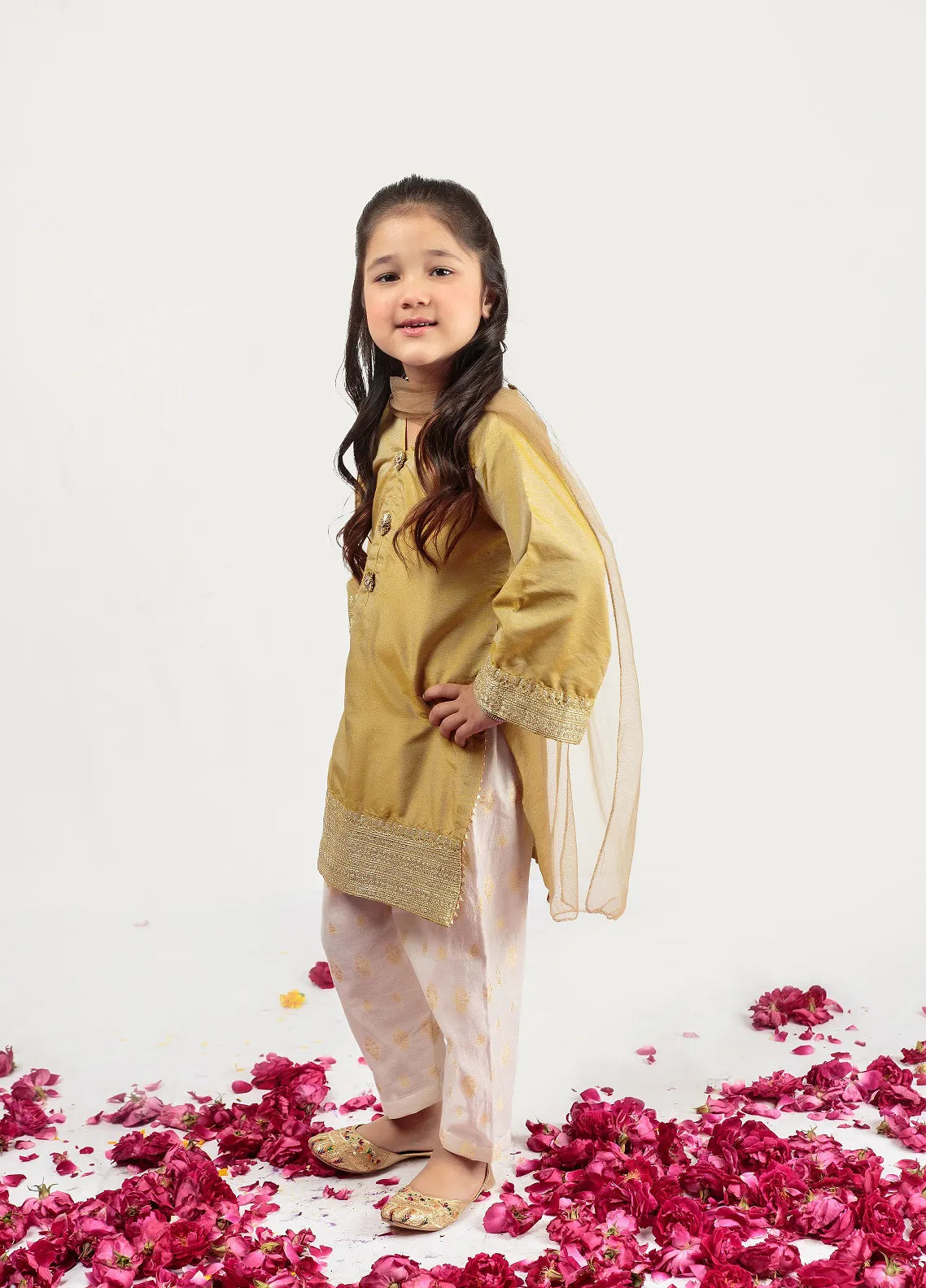 Cheeco Chic Pret Embroidered Cotton silk 3 Piece Suit FJSEID24 ...