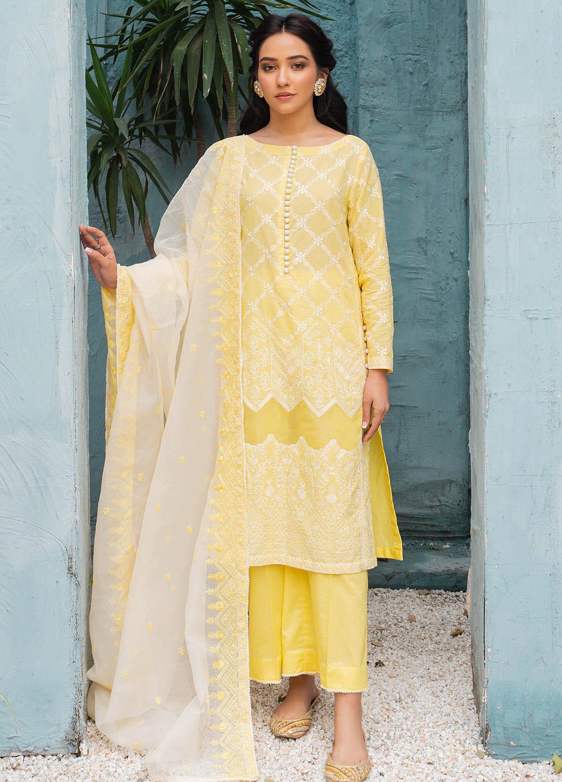 Mahiri By Cross Stitch Embroidered Lawn Suits Unstitched 3 Piece CS21M ...