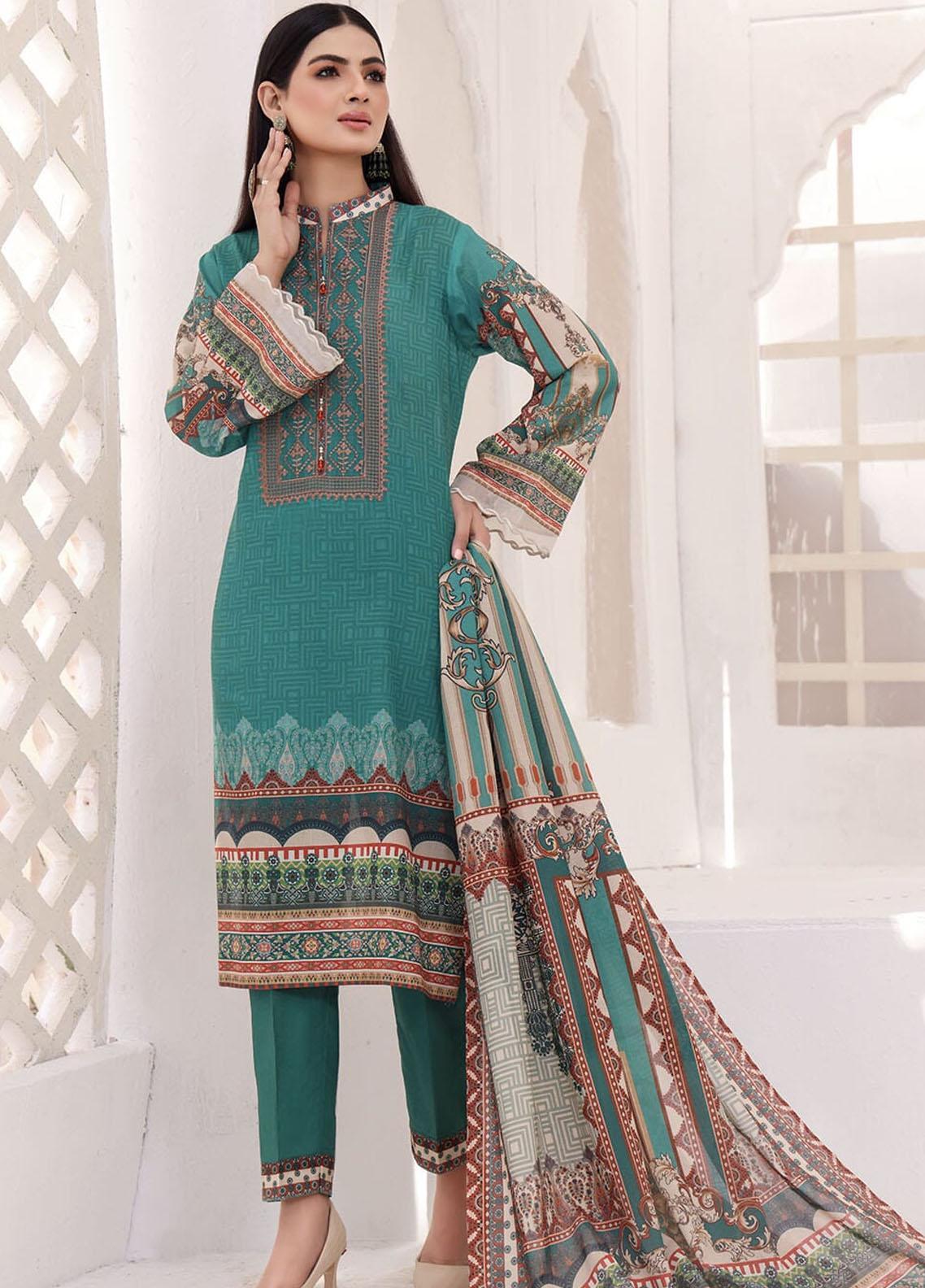 Faha By Khas Embroidered Lawn Suits Unstitched 3 Piece KHS23F KL-1800 ...
