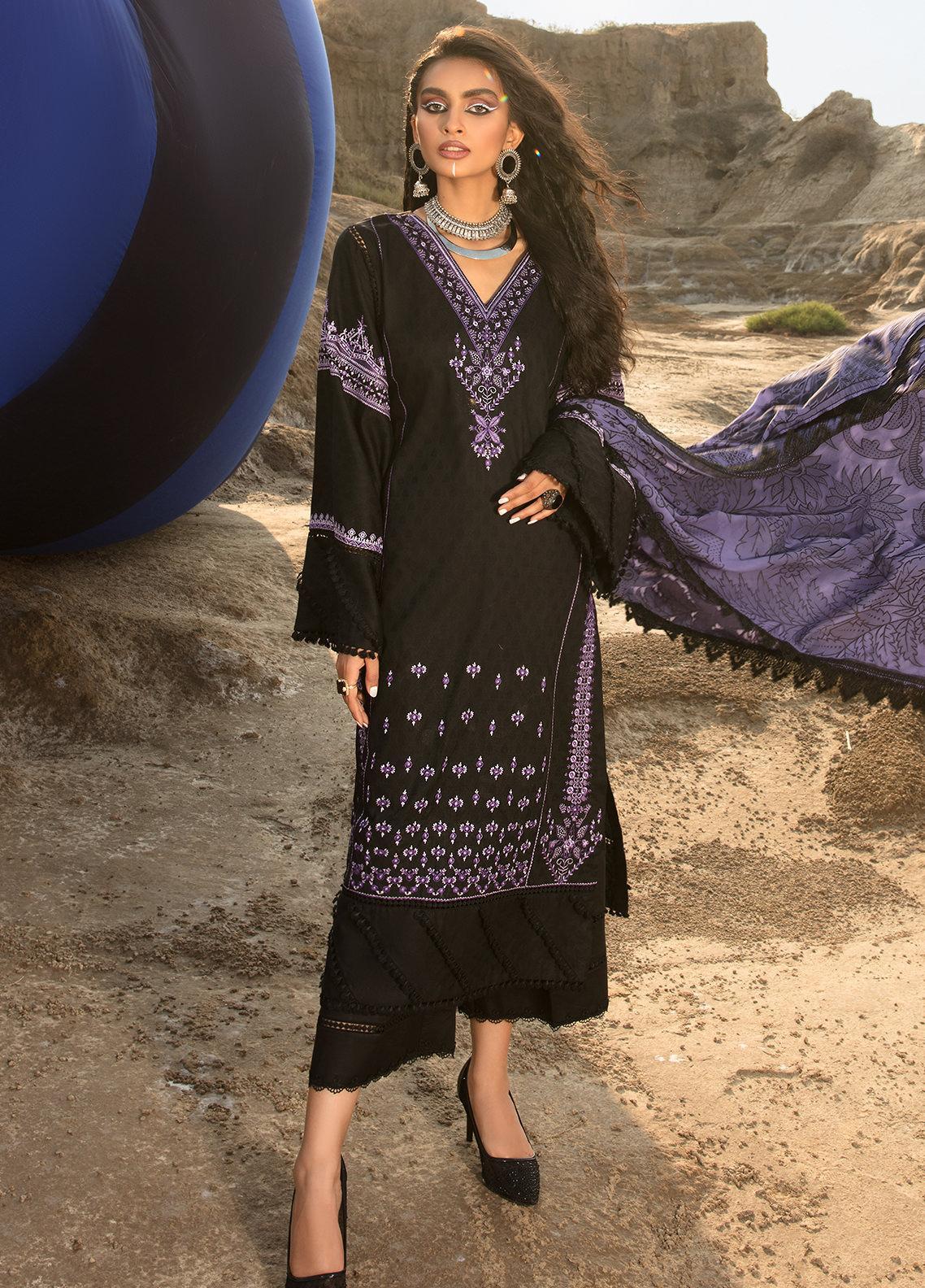 Ittehad Textiles Embroidered Jacquard Suits Unstitched 3 Piece IT21WP ...