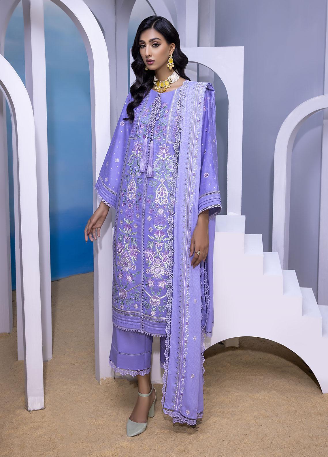 Ittehad Textiles Embroidered Cotton Karandi Suits Unstitched 3 Piece ...