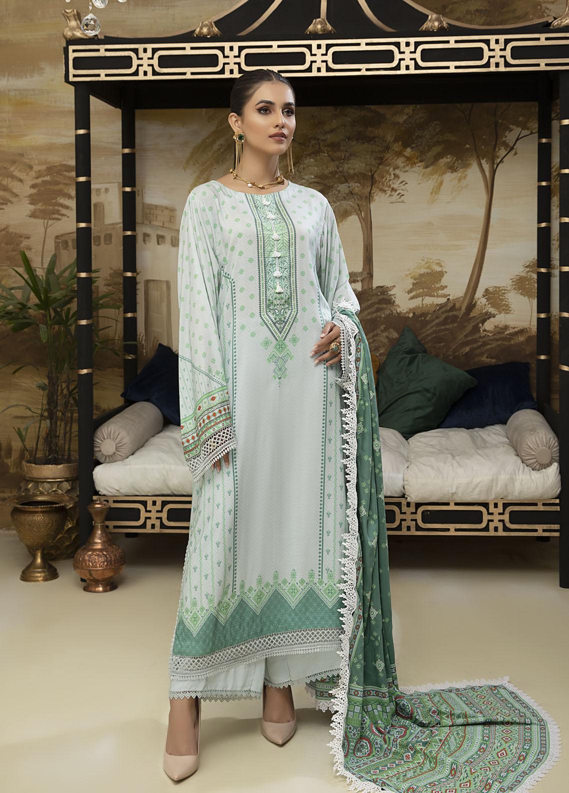 Ittehad Textiles Printed Linen Suits Unstitched 3 Piece IT21FW FRAIL ...