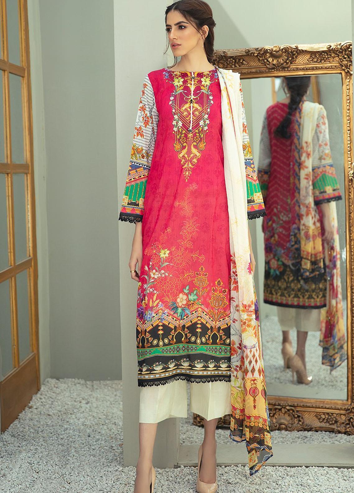 Ittehad Textiles Printed Lawn Suits Unstitched 3 Piece IT21C-2 DCL ...