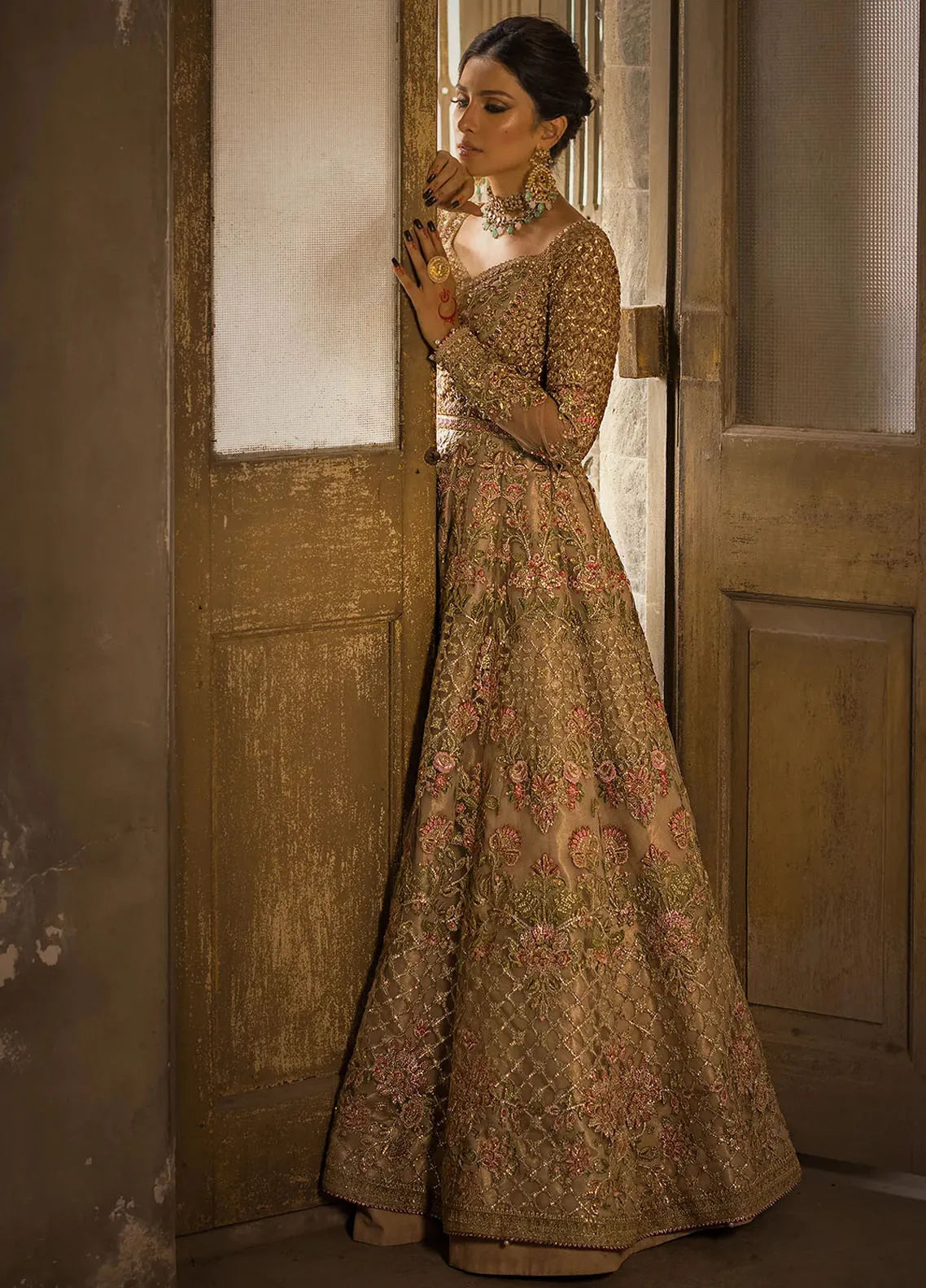 Jahan By Erum Khan Embroidered Net Suit Unstitched 4 Piece EK24JV2 Tara ...