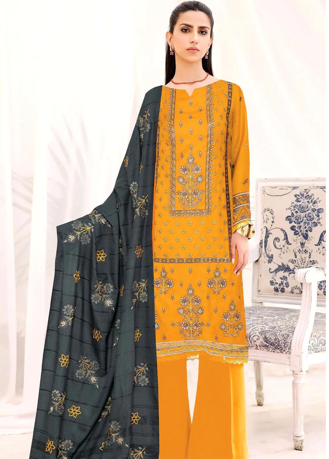 Kuch Khas By Insiya Clothing Embroidered Dhanak Suits Unstitched 3 ...