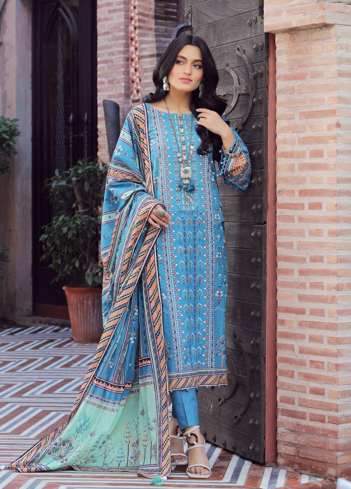 Komal By Lakhany Printed Lawn Suits Unstitched 3 Piece LSM22K KP-2030-A ...