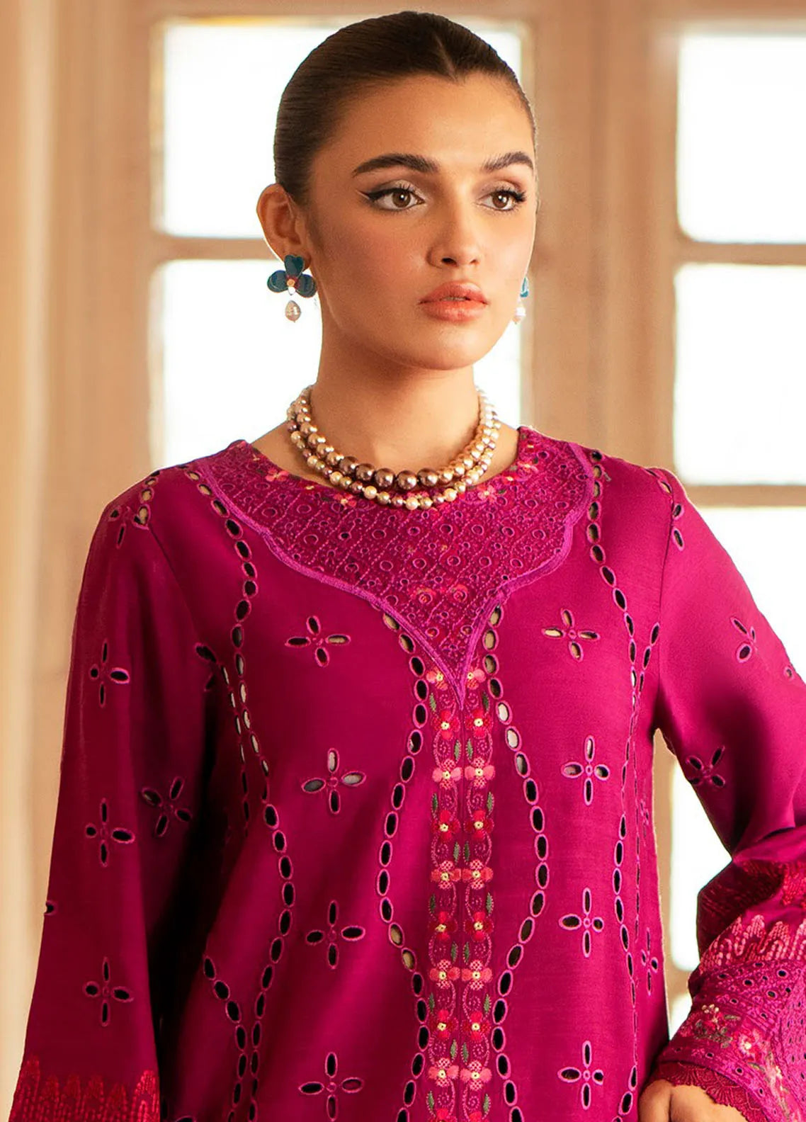 Lumiere By Saad Shaikh Embroidered Silk Suit Unstitched 3 Piece SSK24LF ...