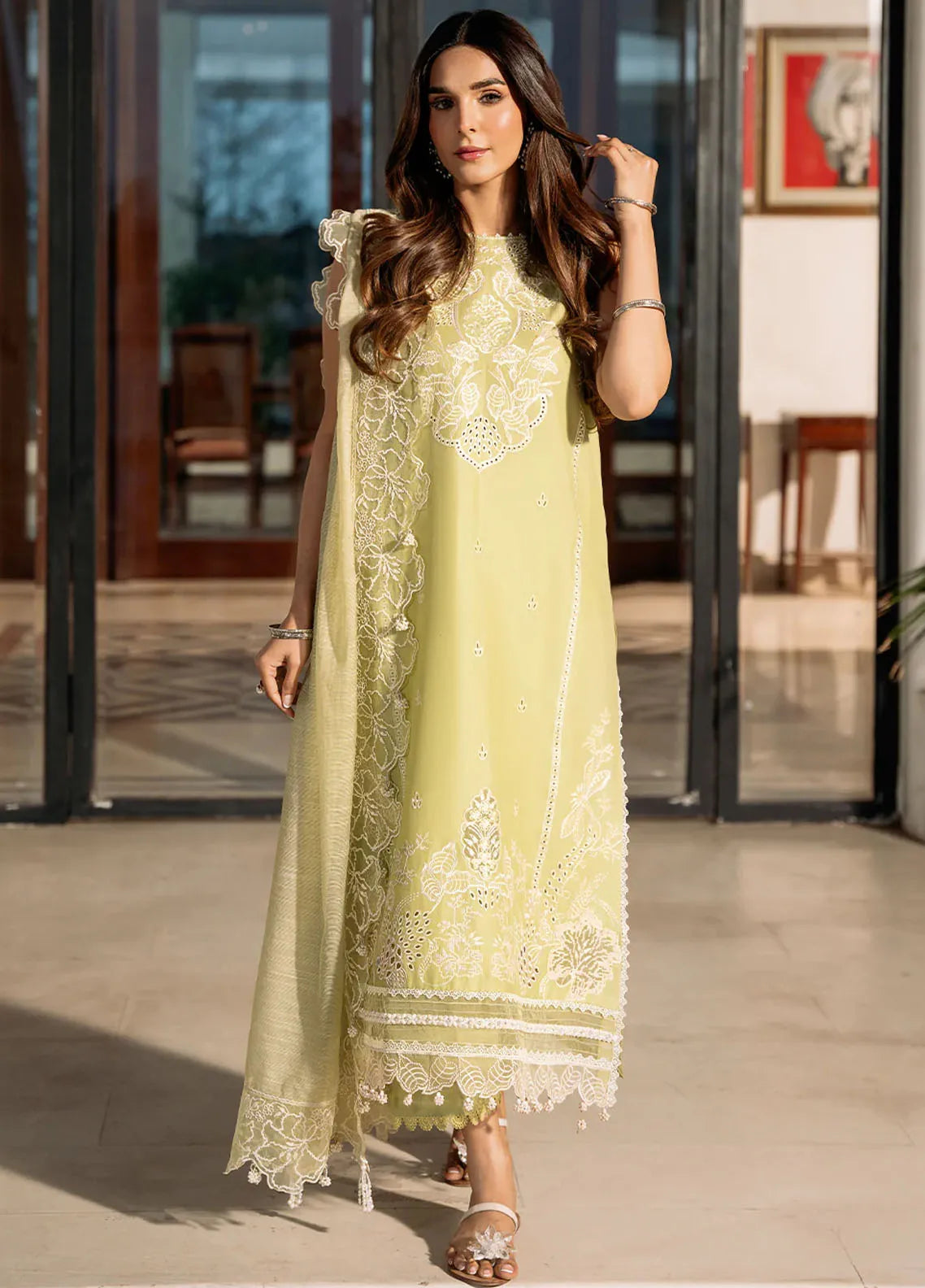 Mahveen by Izel Embroidered Lawn Suits Unstitched 3 Piece IZL25M Marwa ...