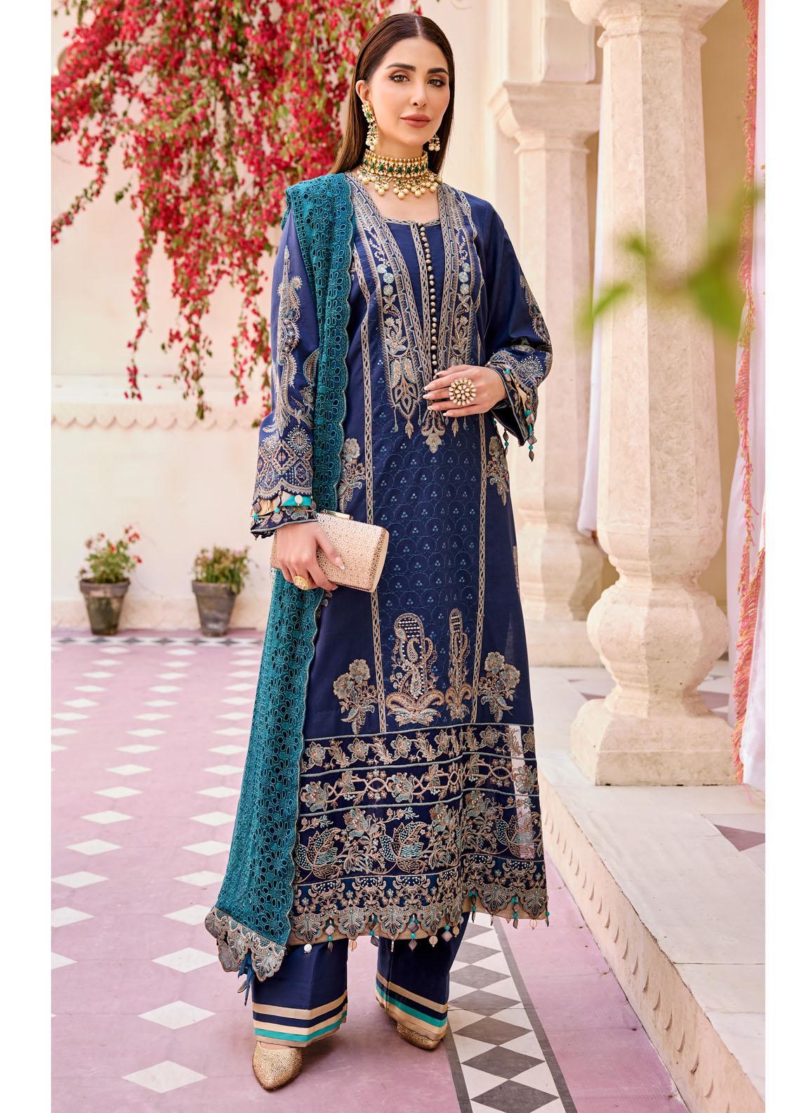 Eid e Nobahar By Maryum N Maria Embroidered Lawn Suits Unstitched 3 ...