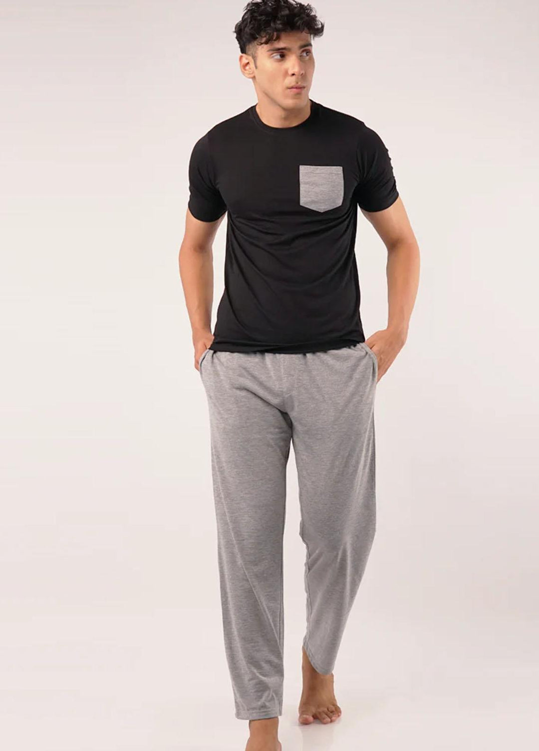 Buy Mendeez Pajama for Men - Soot Black Night Set - Online in Pakistan ...