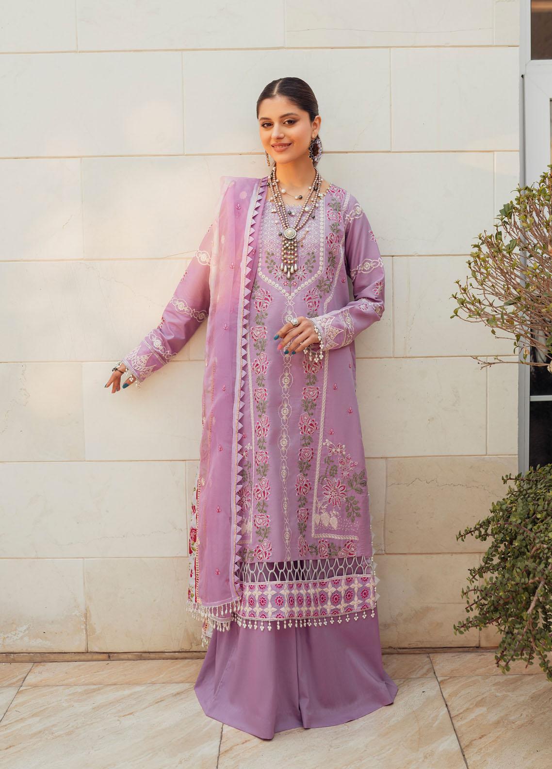 Nuray-e-Nazar by Parishay Embroidered Lawn Suits Unstitched 3 Piece ...