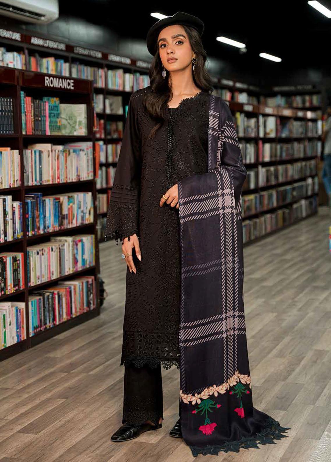 Girl Glam By Nureh Embroidered Chikankari Suits Unstitched 3 Piece ...
