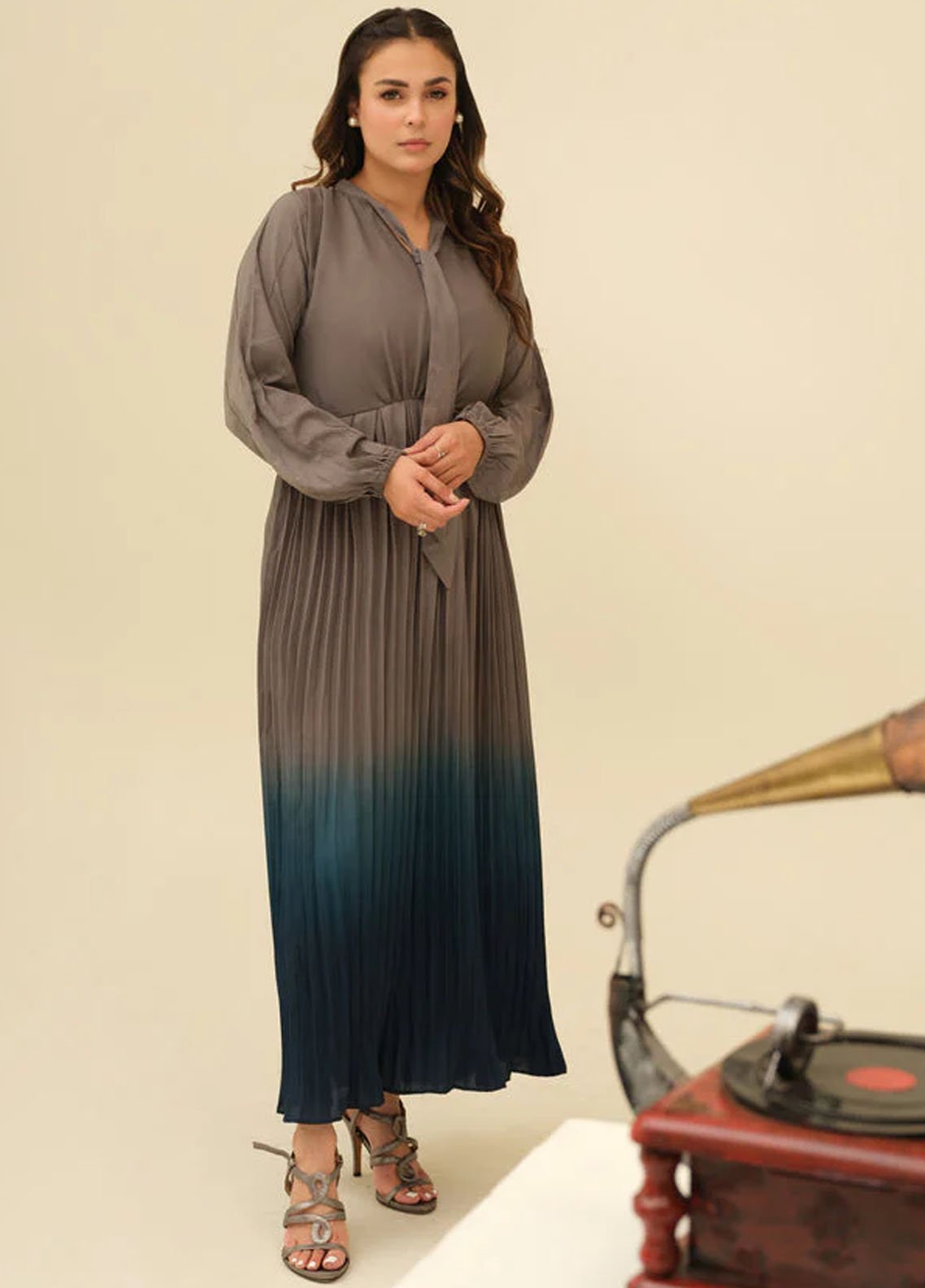 Old Money by Apricocia Pret Solid Georgette 1 Piece Suit Veronica Allu ...