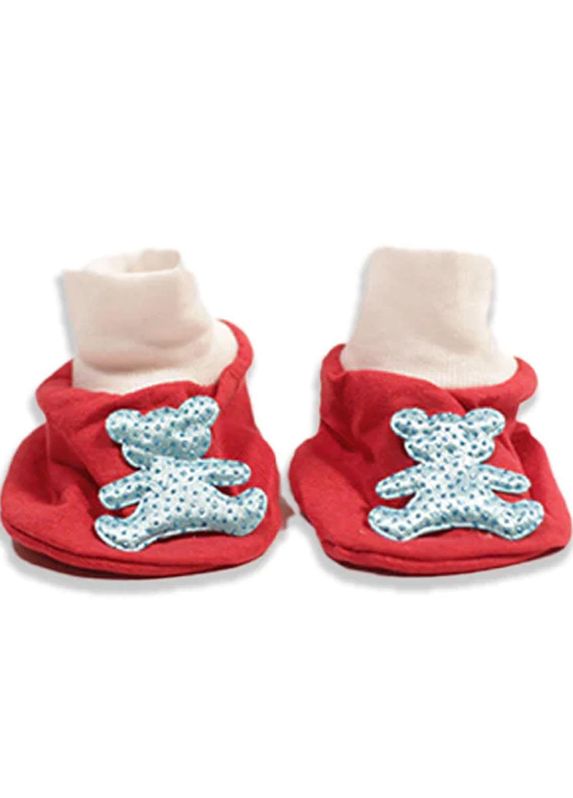 Plush Mink Baby Socks Mom's Hug - Red - Baby Product – Sanaulla Store