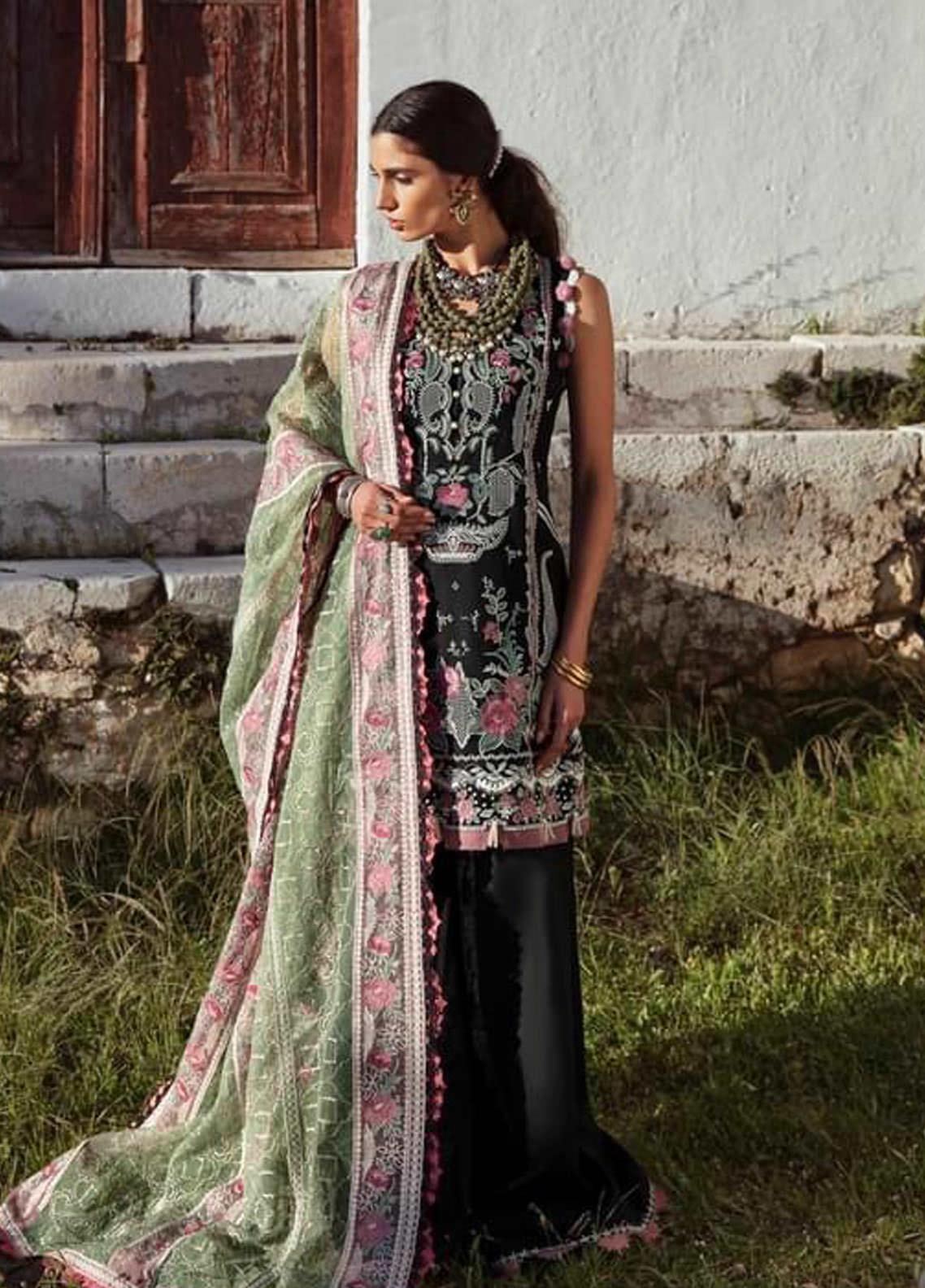 Selene By Republic WomensWear Embroidered Lawn Suits Unstitched 3 Piece ...