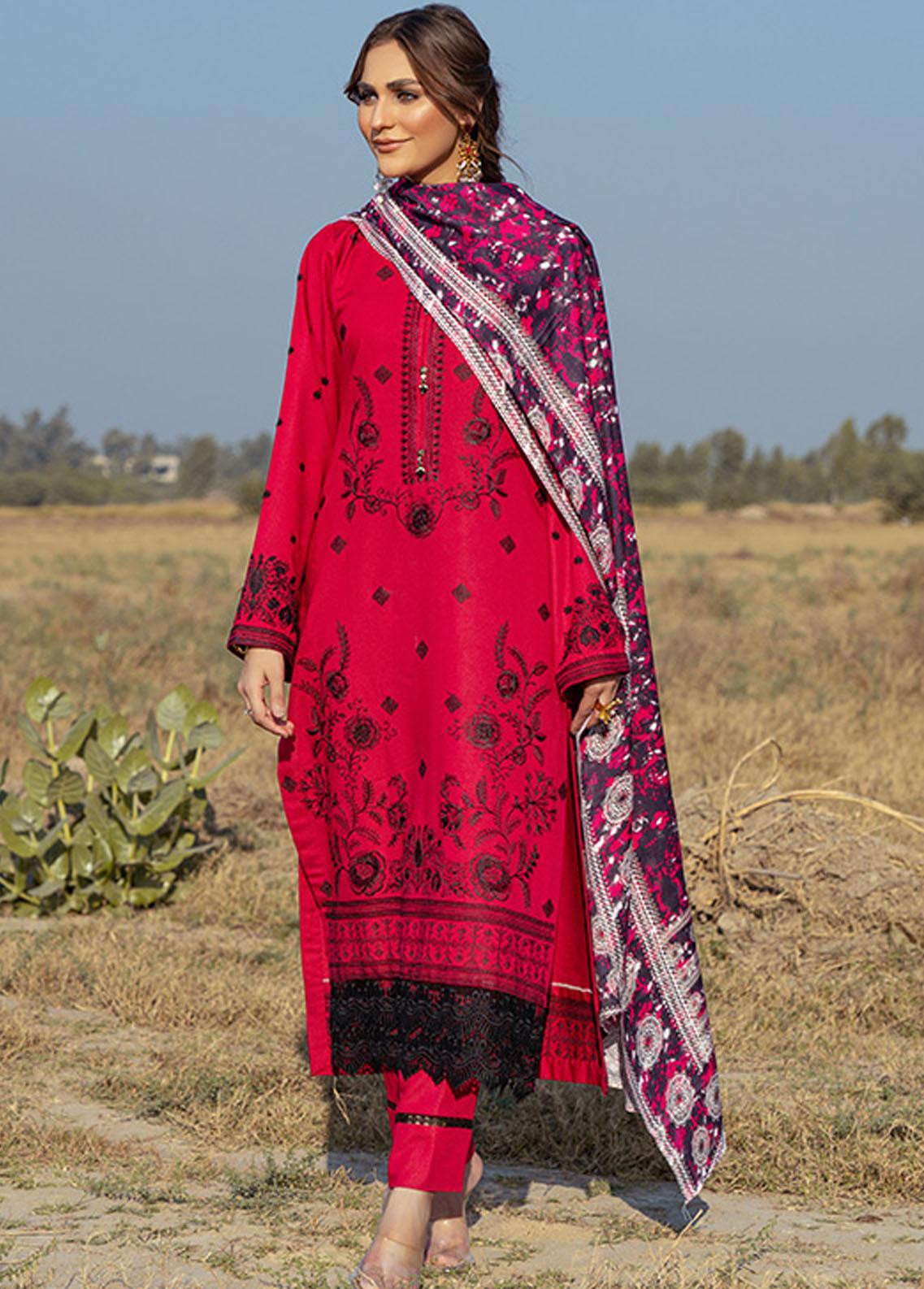 Riwaj By Banafsheh Embroidered Karandi Suits Unstitched 3 Piece BF22R ...