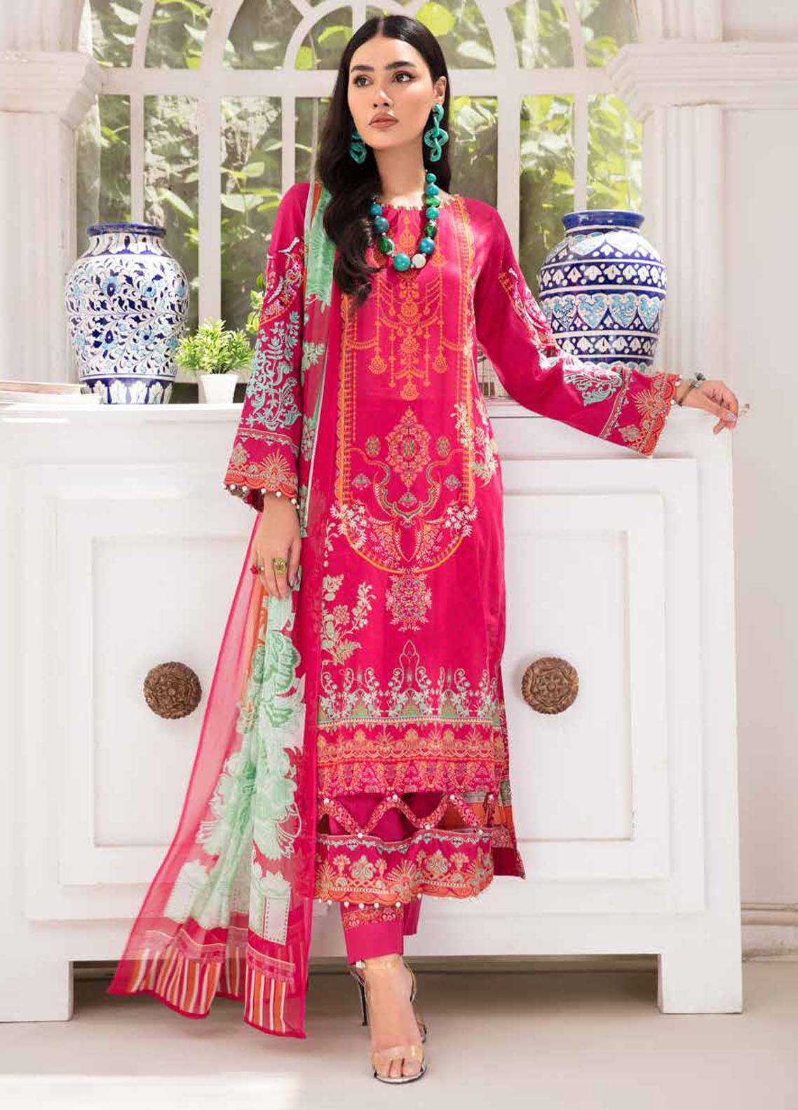 Riwayat-e-Khas By Banafsheh Embroidered Lawn Suits Unstitched 3 Piece ...