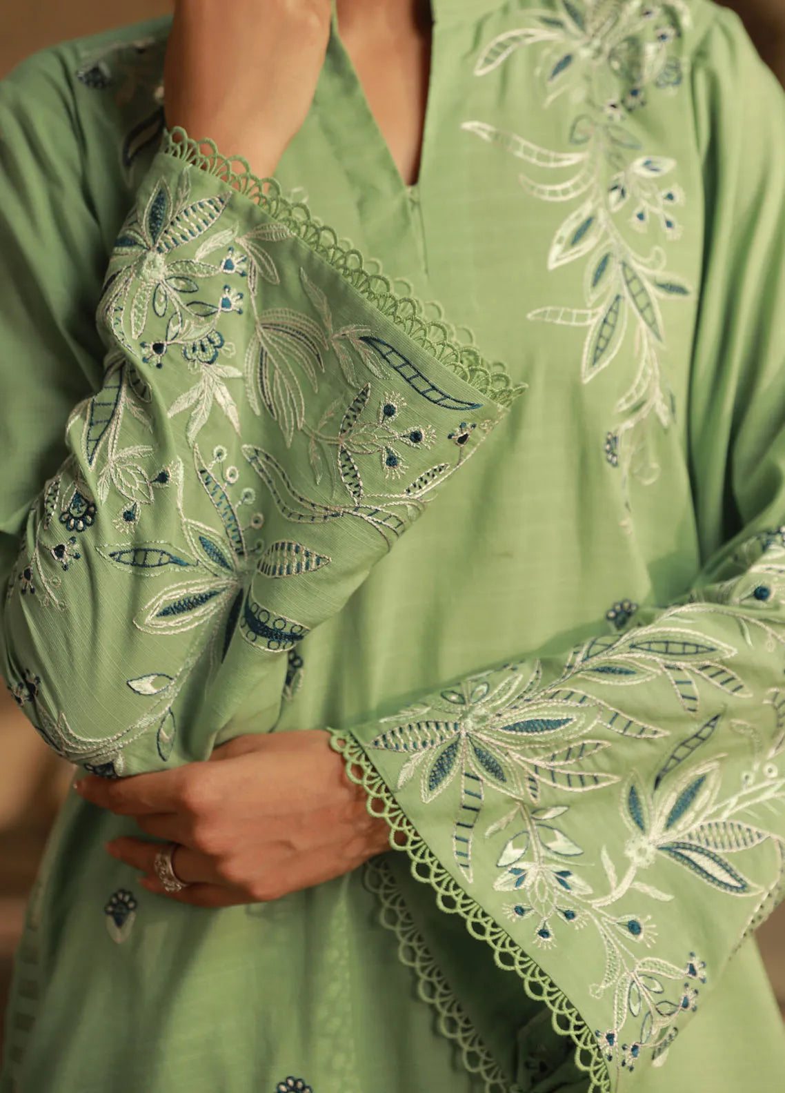Sahar Embroidered Viscose Suit Unstitched 3 Piece SHR24 CV-24-V3-04 ...