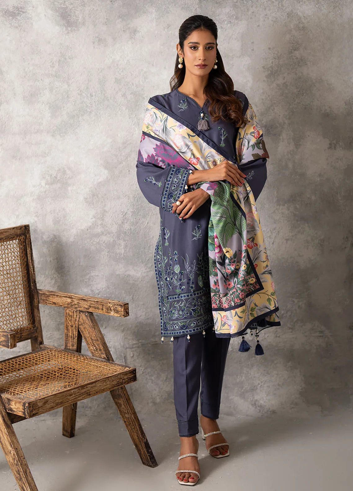 Salitex Embroidered Cottel Suits Unstitched 3 Piece SUNW6MI039UT ...