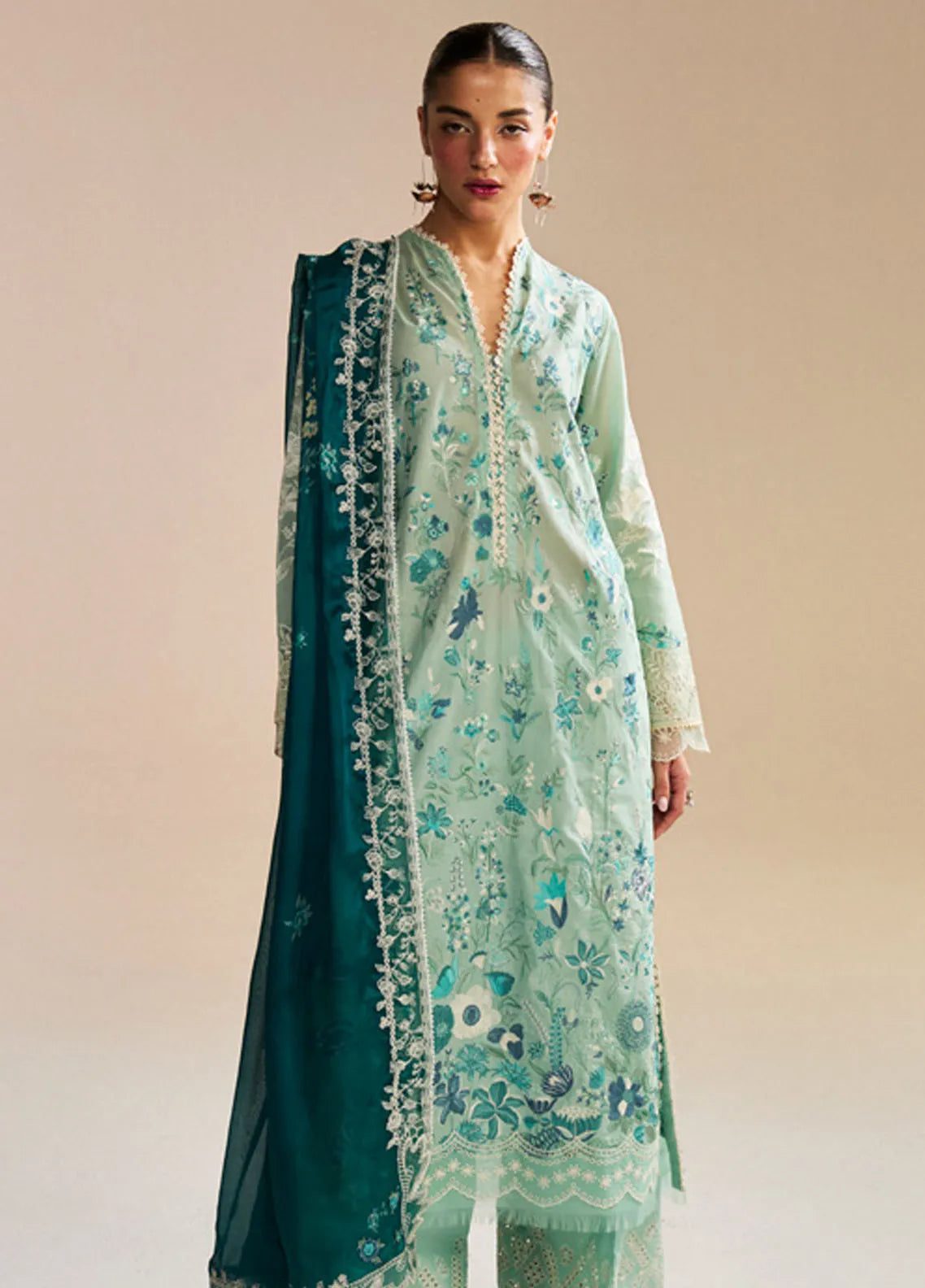 Satori by Zara Shahjahan Embroidered Lawn Suit Unstitched 3 Piece ...