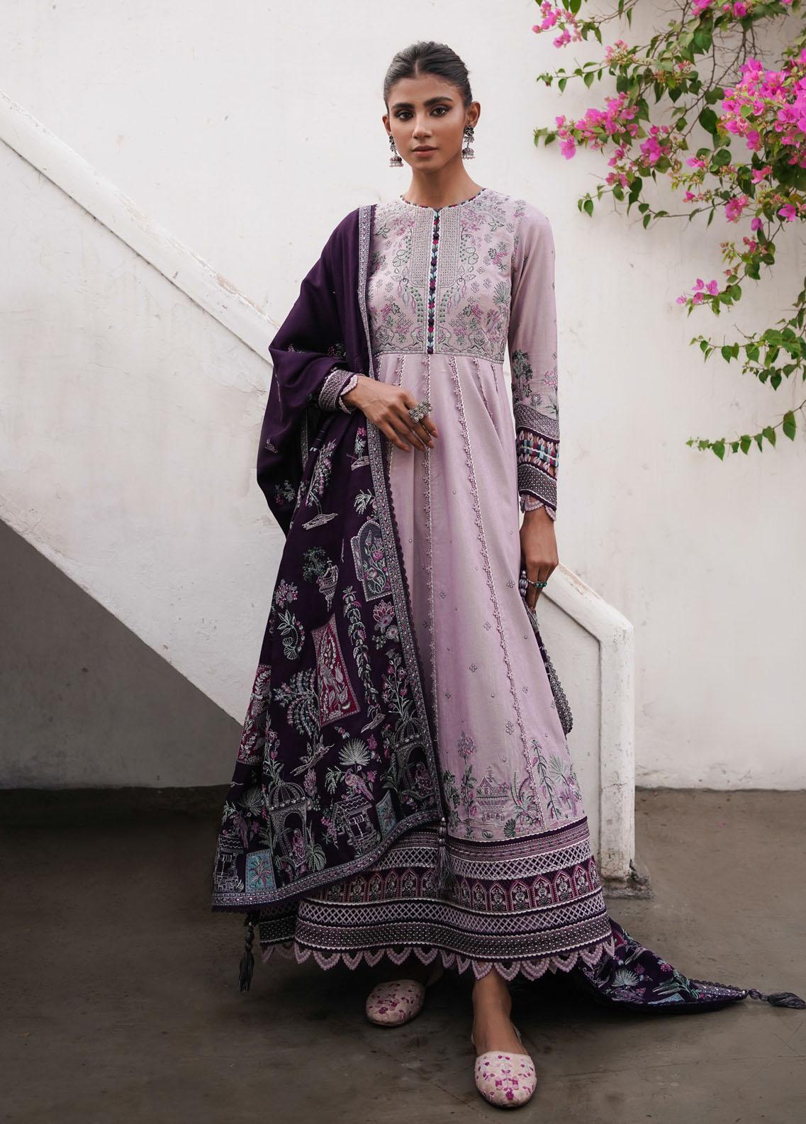 Shahtoosh By Jazmin Embroidered Khaddar Suits Unstitched 3 Piece JZ22SW ...