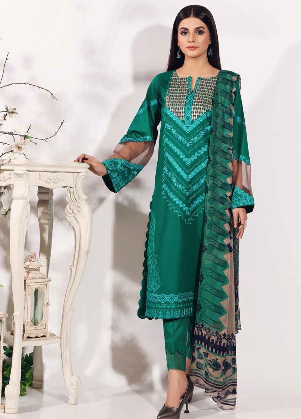 Sheen by Charizma Embroidered Lawn Suits Unstitched 3 Piece CRZ21SH ...