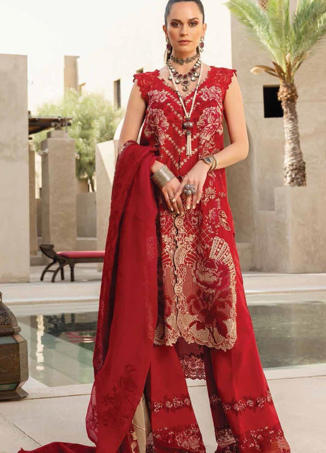 Shiza Hassan Embroidered Lawn Suits Unstitched 3 Piece SH21LL 03-B HEER ...