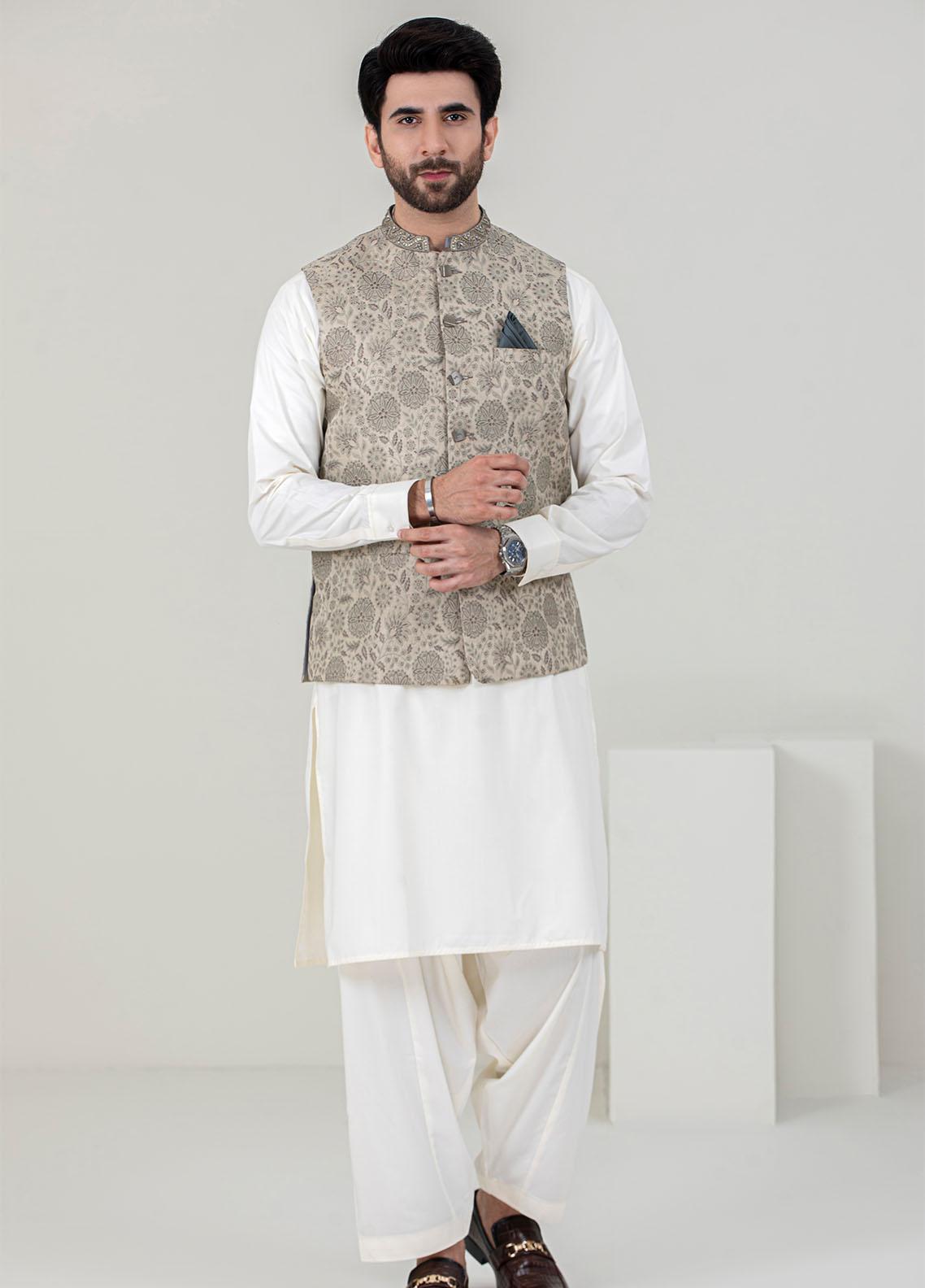 Buy Stylish Missouri Formal 3 Piece for Men - WS-131-666 Cream - Online ...