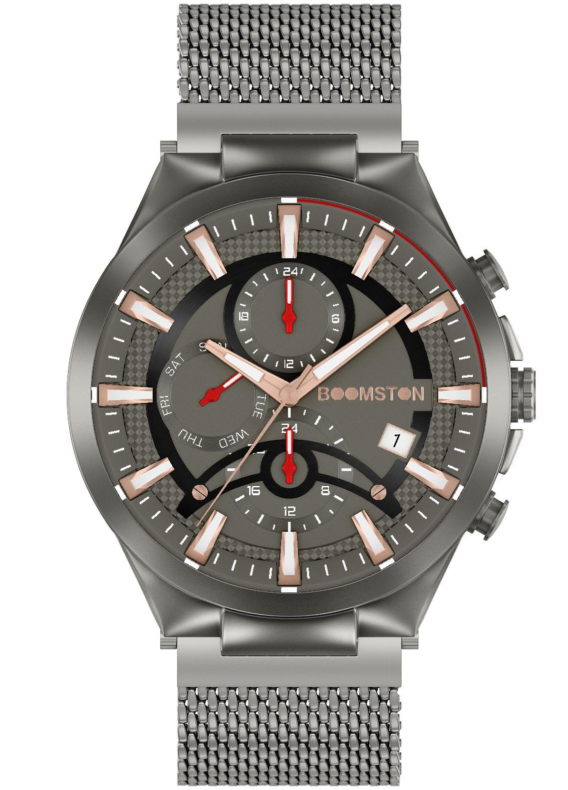 Sveston Refined Watch SVT22W Sveston Boomston (Mesh Band) SILVER WHITE ...