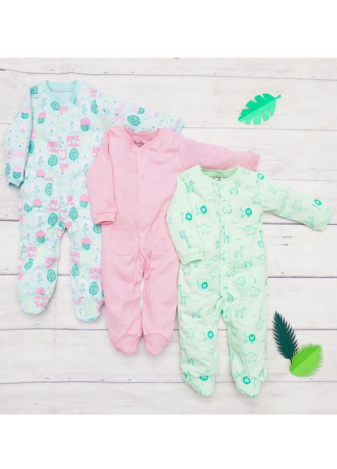 The Nest Cotton Fancy Kids Full Length Sleeping Suit - FUN IN JUNGLE ...