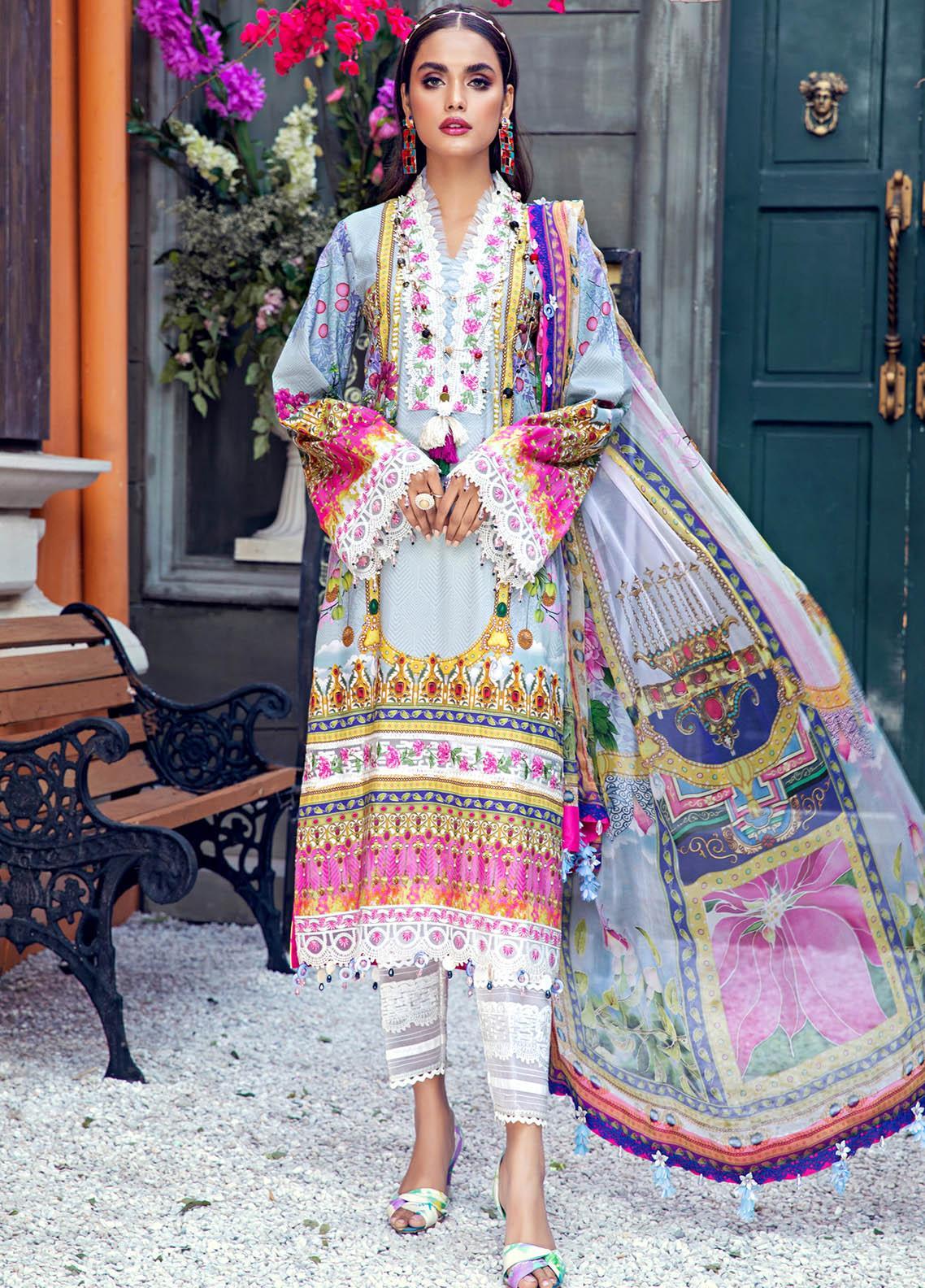 Anaya By Kiran Chaudhry Embroidered Lawn Suits Unstitched 3 Piece ...