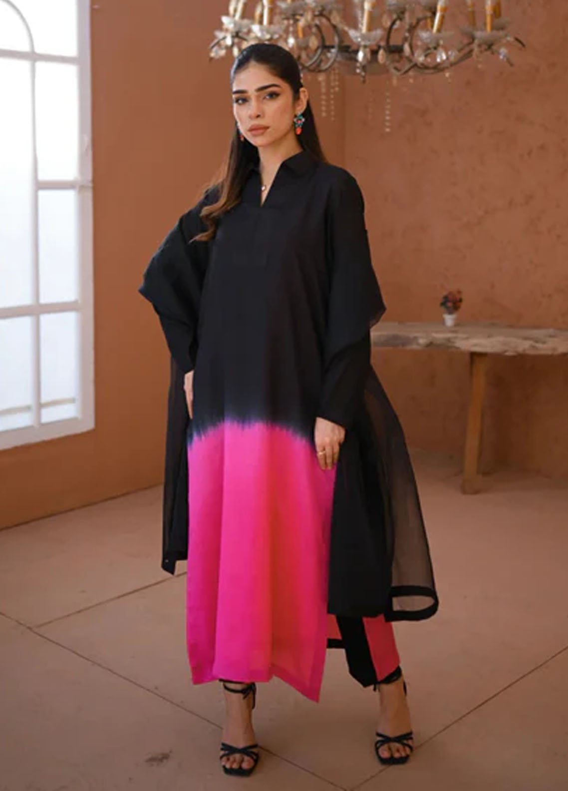 Zauk Pret Solids Raw Silk 3 Piece Eve – Sanaulla Store