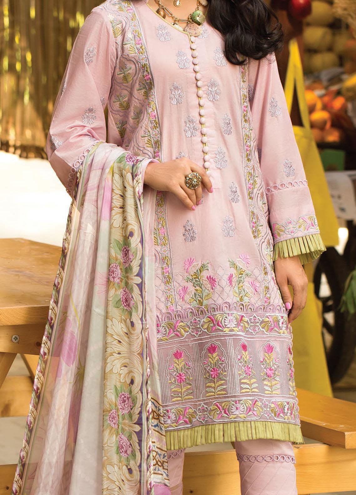 Zoha by Ansab Jahangir Embroidered Lawn Suits Unstitched 3 Piece ANJ21Z ...
